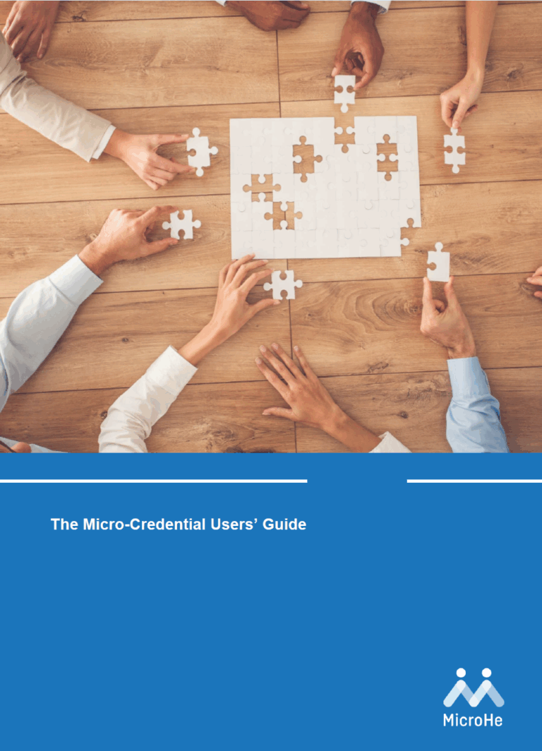 MicroHe - The Micro-Credential Users’ Guide - Knowledge Innovation Centre